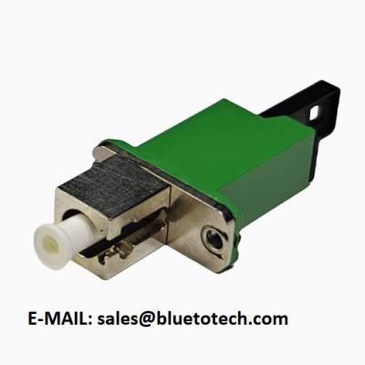 China Single Mode Green Simplex E2000/APC To LC/APC Fiber Optic Hybrid Adapter In Stock for sale