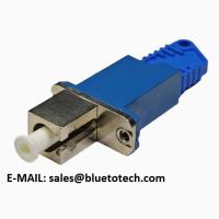 China Fiber Optic E2000/UPC to LC/UPC Hybrid Adapters Single Model Blue Color Simplex E2000 TO LC single Mode Simplex Fiber Opitc Hybrid Adapter for sale