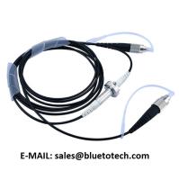 China Fiber Optic Rotary Joints Fiber Optic Splip Ring Rotary 1Fiber FC Connector Single Model Long Life Black Cable for sale