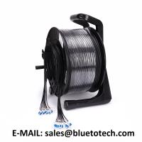 China Outdoor Armored Fiber Optic Patch Cord SC/UPC to SC/UPC 4core Single Mode with 5mm OD and 4G/5G Network Support for sale