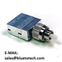 China Metal FC Bare Fiber Adapter 60μm 80μm 126μm 130μm 150μm 230μm 250μm 300μm 400μm 440μm for sale