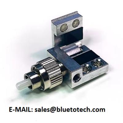 China Metal FC Bare Fiber Adapter 60μm 80μm 126μm 130μm 150μm 230μm 250μm 300μm 400μm 440μm for sale