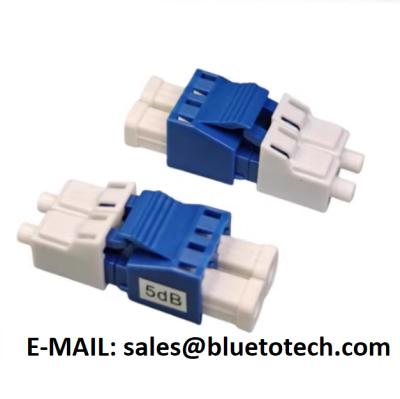 China LC/PC Duplex Fiber Optic Attenuator Female to Male Duplex LC/UPC Female to Male Optical Fiber Attenuator for sale