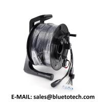 China FTTA Armored Optical Patch Cord 4Core TPU 5.0mm LC to LC Single Mode TPU Armour Fiber Optic Patch Cable LC/UPC-LC/UPC 4fiber SM 5mm for sale