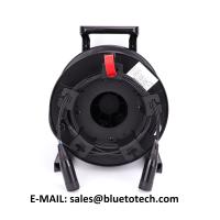 China FTTA Armored Optical Patch Cord 4Core TPU 5.0mm LC to LC Single Mode TPU Armour Fiber Optic Patch Cable LC/UPC-LC/UPC 4fiber SM 5mm for sale