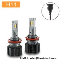 China Car LED Headlight Bulb 7300LM Stable Power 65W IP68 Led Headlight Bulb H11 for sale