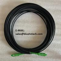 China 3mm Diameter Anti-Rodent SC/APC Armored Fiber Optic Patch Cord for Harsh Environments for sale