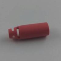 China Red color 3mm diameter 15mm length LC fiber optic connector boots for sale