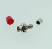 China SMA to FC Fiber Optic Adapters Female To Female Simplex , SMA-FC Metal Hybrid Adapter for sale