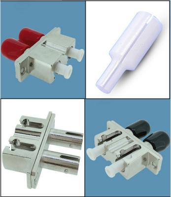 China Metal Fiber Optic Adapters LC To ST / FC To LC / ST To LC Hybrid Duplex Adapter for sale