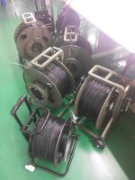 China Portable Knapsack Fiber Optic Cable Reel Wit Wheels For LSZH TPU PE Cable for sale