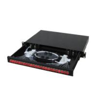 China Drawer Type Fiber Optic Terminal Box Optical Patch Panel SC LC FC Adapter for sale