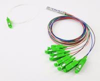 China High Stability Fiber Optic PLC Splitter 1*8 Mini Tube Coupler for sale