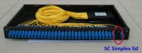 China Fiber Optic SC LC Duplex Patch Panel Cover SC LC Blank Insert for sale