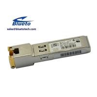 China Cisco GLC-T SFP Transceiver Module 1000BASE-T SFP 100m RJ45 for sale