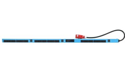 China Rack PDU 380V 415V 32A Three Phase 42 Outlets 6 16A Breakers IEC 60309 5G32A Industrial Plug for sale