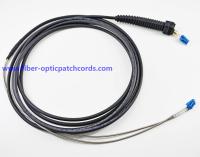 China Connector NSN Boots LC Duplex Optical Fiber Cable / Jumper , Nokia Fiber Patch Cord for sale