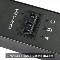 China 125A High Power PDU 415V Three Phase C13 C19 Outlet Rack Power Distribution Unit ETL CE Certified for sale