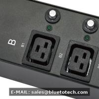China 125A High Power PDU 415V Three Phase C13 C19 Outlet Rack Power Distribution Unit ETL CE Certified for sale