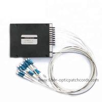 China CWDM Optical Fiber Plc Splitter With ABS Package 2/4/8/16 Channel Mux / Demux for sale