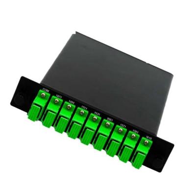 China Singlemode Standard Optical Fiber Coupler CWDM LGX 1310/1550 Nm Aluminum Alloy Materials for sale