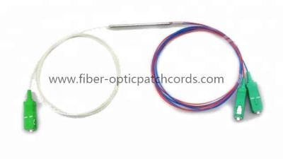 China 1550nm Panda Fiber Patch Cord PM 1*2 Coupler With SC/APC Connector for sale