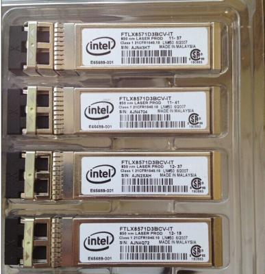 China Intel FTLX8571D3BCV-IT SFP Optical Transceiver 10G 850nm 300M Distance for sale