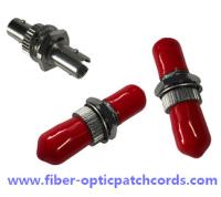 China Fiber Optic ST Optical Fiber Adapter SM For Telecommunication Networks for sale