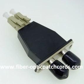 China Duplex Fiber Optic Cable Adapter ST Female To LC Male Hybrid Adapter for sale