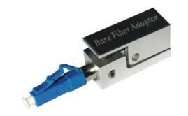 China LC Bare Optical Cable Adapter , Fiber Optic Connector Adapters Blue Color for sale