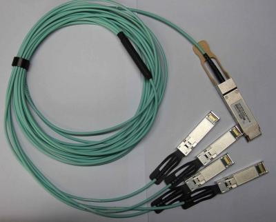 China 100 Meters 100G QSFP28 AOC OM3 Active Optical Cable for sale