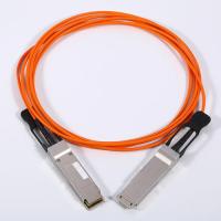 China Active Optical Cable 56G QSFP+To QSFP+ OM2 AOC 10M for sale