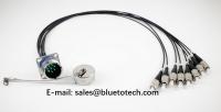 China Minitary 5G Base Staion Waterproof Outdoor J599 To FC 8 Fiber Cores LSZH Tactical Fiber Patch Cord IP67 for sale