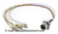 China Field tactical use RRU BBU Waterproof J599 MPO-LC 900μm Single Mode Patch Cord 0.9mm for sale