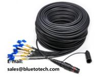 China FTTA Outdoor Tactical MTP/MPO 12fiber,24fiber Optical Cable Waterproof MPO to MPO Optical Jumper for sale