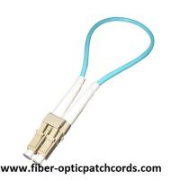 China LC OM3 OM4 Fiber Loopback Plug Single Mode Multimode for sale