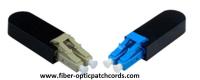 China LC OM3 OM4 Fiber Loopback Plug Single Mode Multimode for sale
