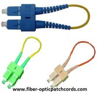 China SC UPC LC APC Fiber Optic Loopback OM3 OM4 with ROHS Certification for sale