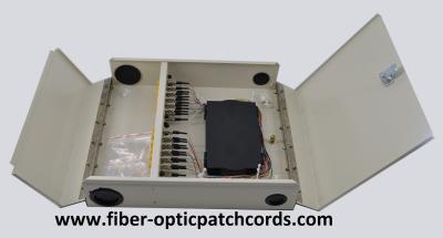 China FTTH Buliding Optical Fiber Terminal Box 12core 24 Core wall mounted for sale