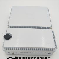China Outdoor Splitter Fiber Optic Terminal Box 16 Cores FTTH FTTX Wall Mounted for sale