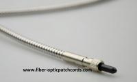 China NA0.12,0.20 Pure Quartz Stainless Steel Fiber Optic Patch Cord 200µM 400µM 600µM 1000µM for sale