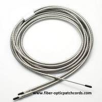 China Y shape 1×2 SMA905 Stainless Steel Laser Optical Network Cable Acrylate Coating for sale