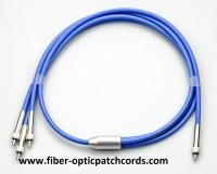 China Y 1×3 Pure Quartz Energy Fiber Optic Patch Cord High Power Acrylate Coating for sale