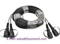 China FTTA ODVA LC Duplex Fiber Optic Patch Cable 5mm Diameter for sale