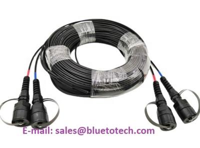 China FTTA ODVA LC Duplex Fiber Optic Patch Cable 5mm Diameter for sale