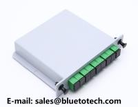China 1x8 Cassette LGX Box PLC Fiber Optic Splitter Single Mode for sale