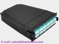 China 24 Core MPO/MTP Cassette Multi mode OM3 ,12/24core MPO/MTP Fiber Panel Cassette for sale