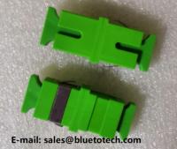 China SC APC Flangeless Fiber Optic Adapters For CATV Telecom Network for sale