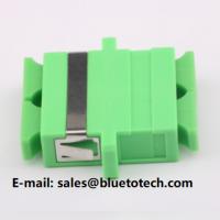 China Single Mode Duplex Fiber Optic Adapters SC APC With Flange for sale