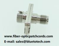 China Metal Hybrid SMA to FC Fiber Optic Adapters Female Simplex SMA-FC Adapter for sale